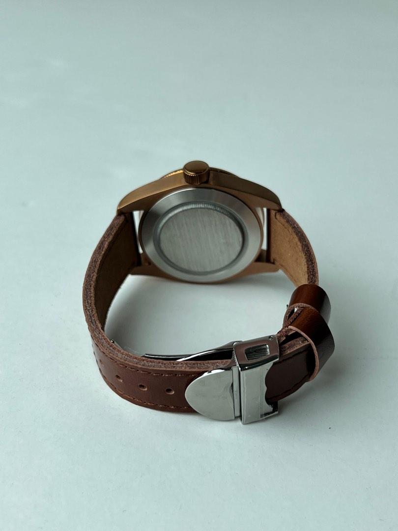Custom Seiko Mod Bronze Tudor Black Bay, Men's Fashion, Watches ...