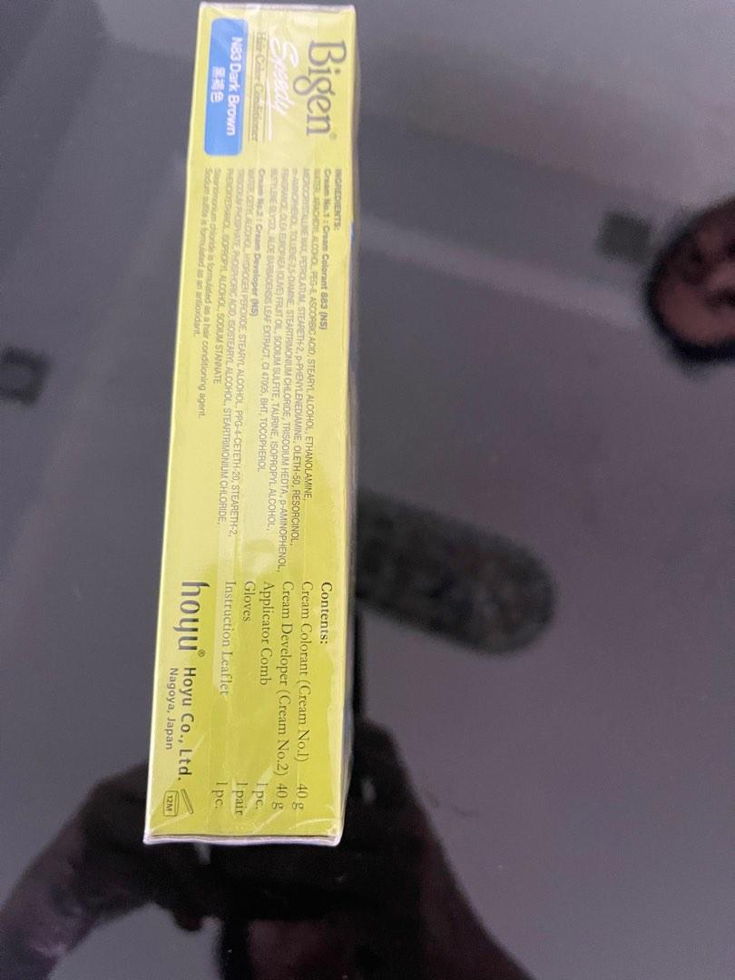 Dark Brown Hair Colour Dye Bigen Beauty Personal Care Hair On Carousell dark-brown-hair-colour-dye-bigen-beauty-personal-care-hair-on-carousell