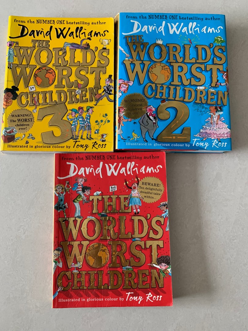 David Walliams - The World's Worst Children 1,2&3, Hobbies & Toys ...