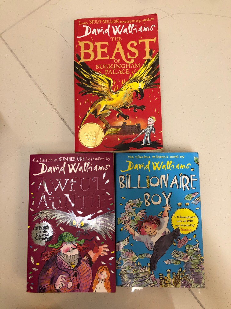 Children/teens David Walliams awful auntie, billionaire boy, the beast ...