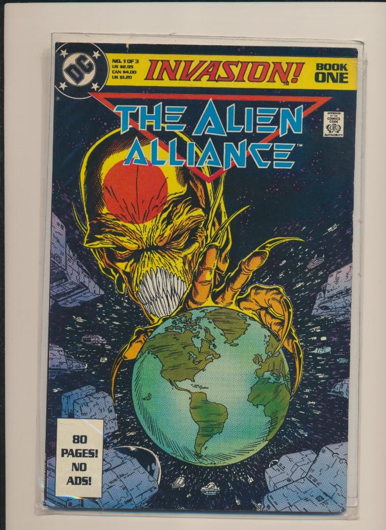 DC - Invasion The Alien Alliance #1, Hobbies & Toys, Books & Magazines ...