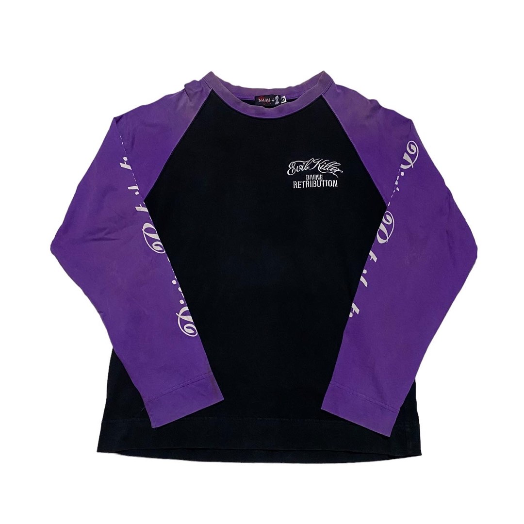 Divine retribution japan sukajan evil killer long sleeve, Fesyen Pria ...