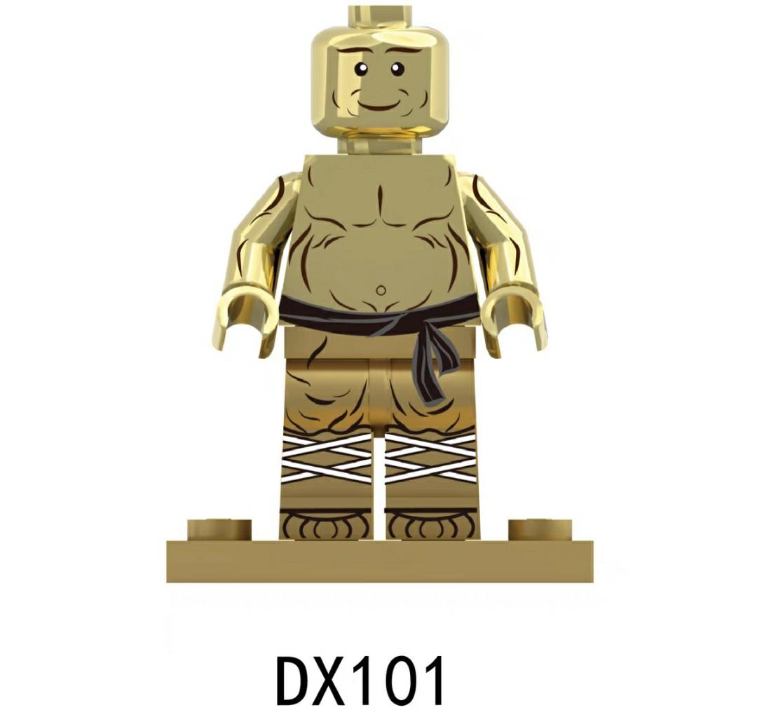 DX 101-104 Shaolin Bronzemen Minifigures (Lego compatible), Hobbies ...
