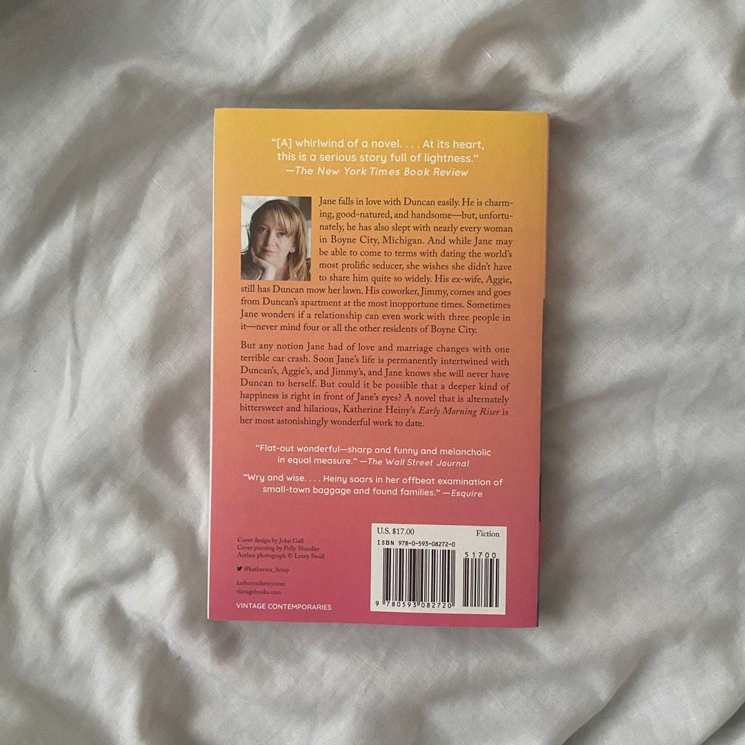 Early Morning Riser by Katherine Heiny, Hobbies & Toys, Books ...