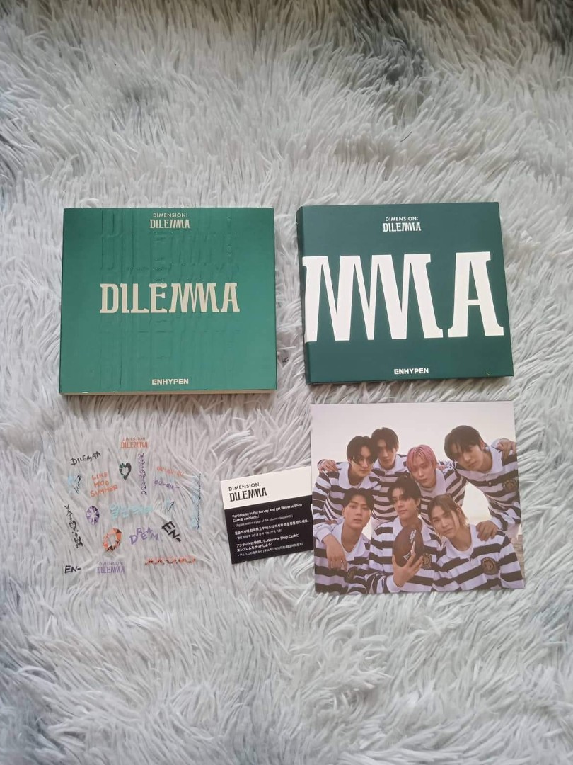 ENHYPEN DILLEMA ESSENTIAL UNSEALED, Hobbies & Toys, Memorabilia ...