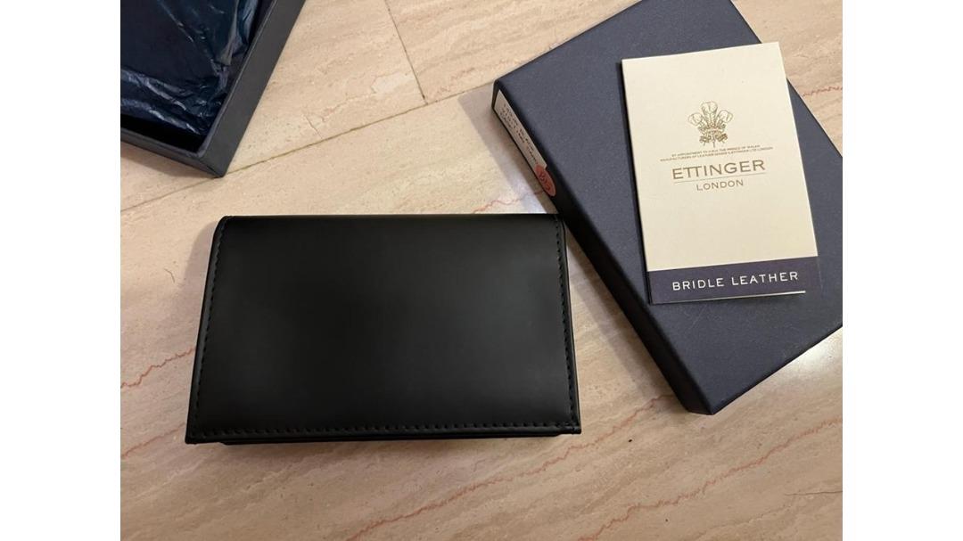 ETTINGER VISITING CARD CASE, Luxury, Bags & Wallets on Carousell
