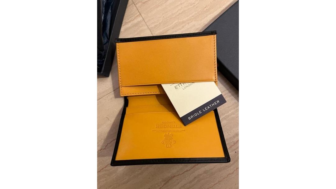 ETTINGER VISITING CARD CASE, Luxury, Bags & Wallets on Carousell