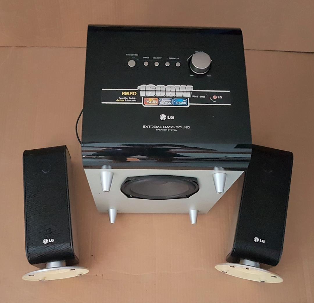 Exclusive LG Extreme Bass Sound Speaker System, NW-930AT, Built-in ...