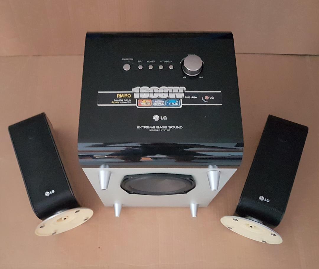 Exclusive LG Extreme Bass Sound Speaker System, NW-930AT, Built-in ...
