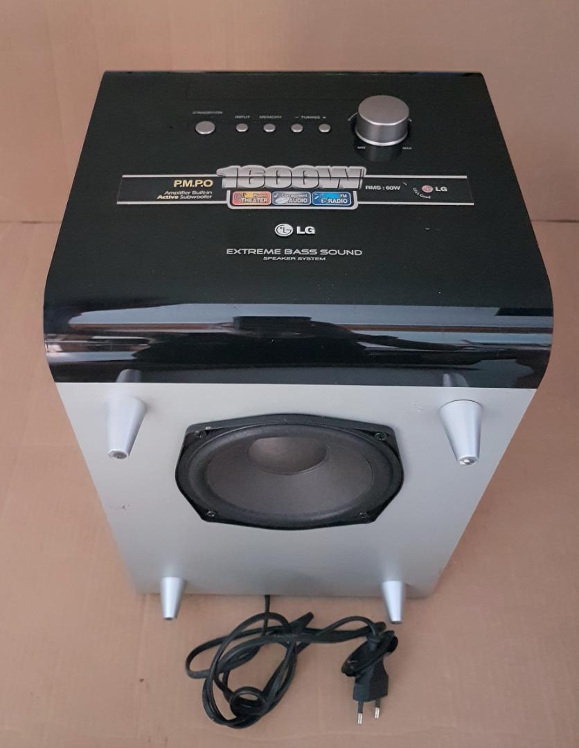 Exclusive LG Extreme Bass Sound Speaker System, NW-930AT, Built-in Amplifier, 1600 Watts, HIFI ...