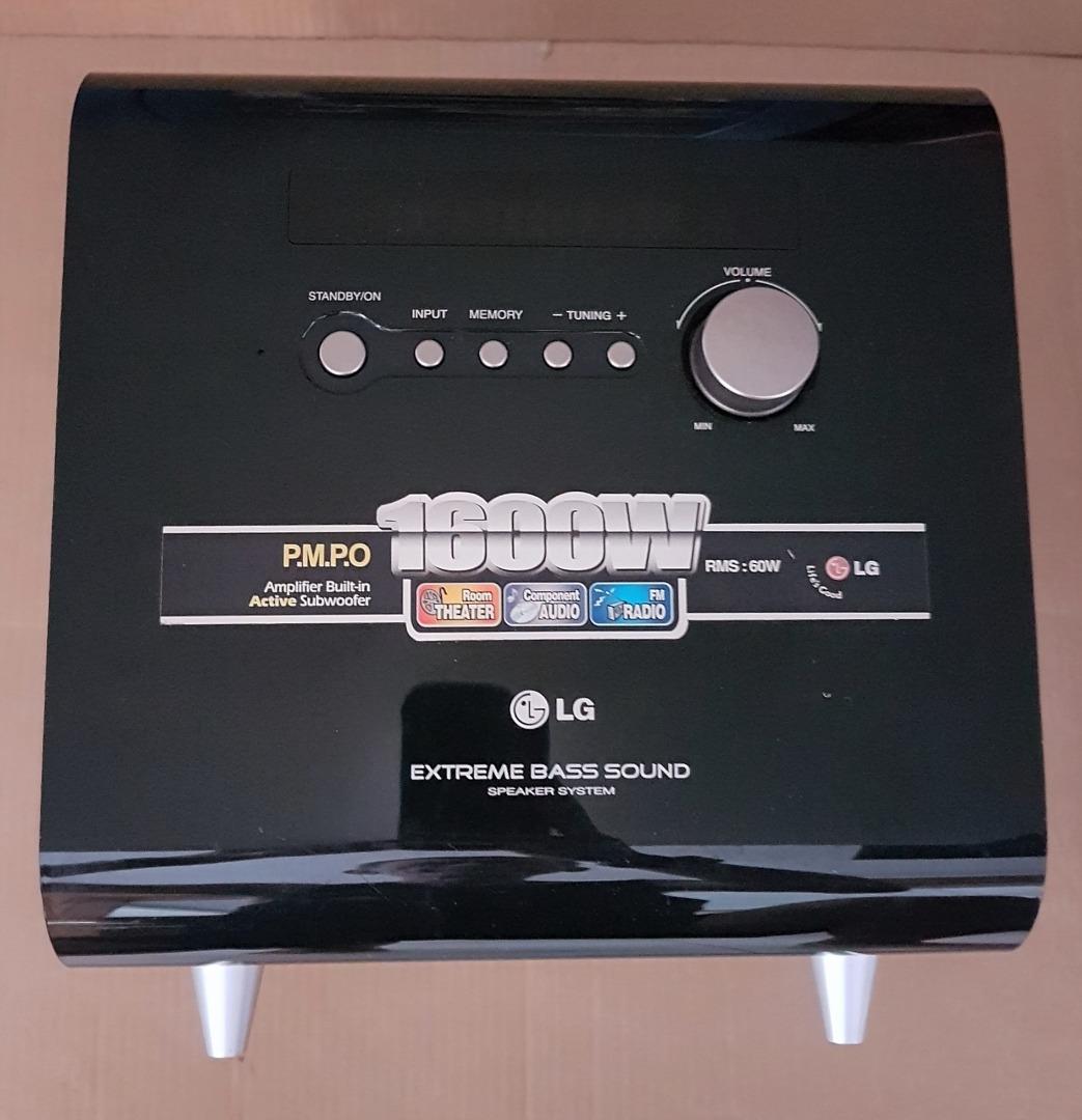 Exclusive LG Extreme Bass Sound Speaker System, NW-930AT, Built-in ...
