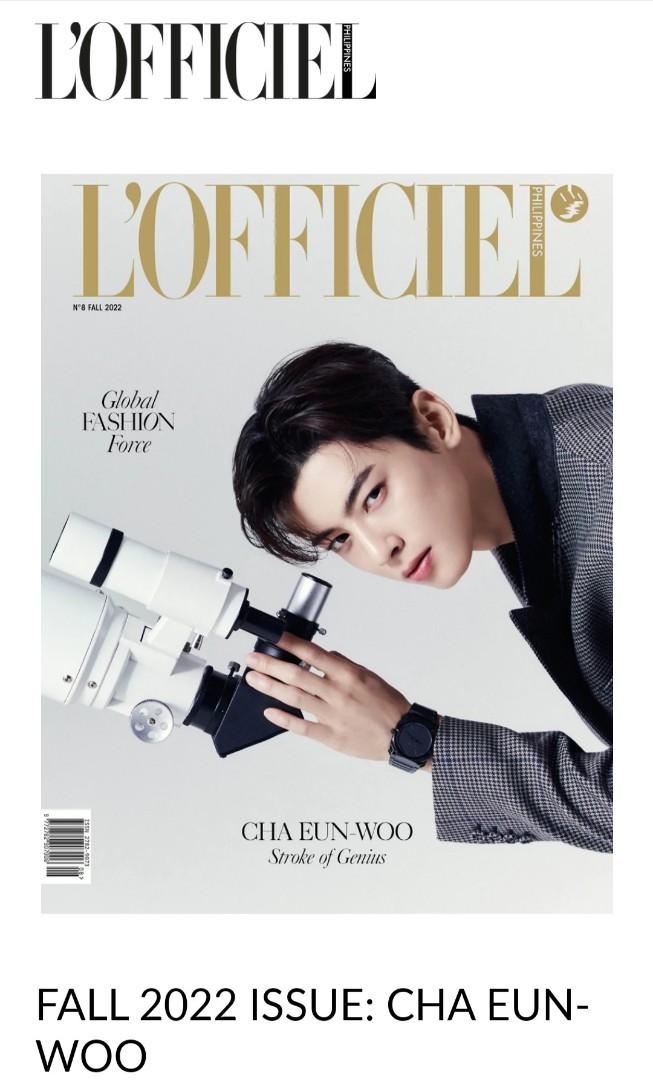 FALL 2022 ISSUE: CHA EUN-WOO, Hobbies & Toys, Books & Magazines, Magazines on Carousell