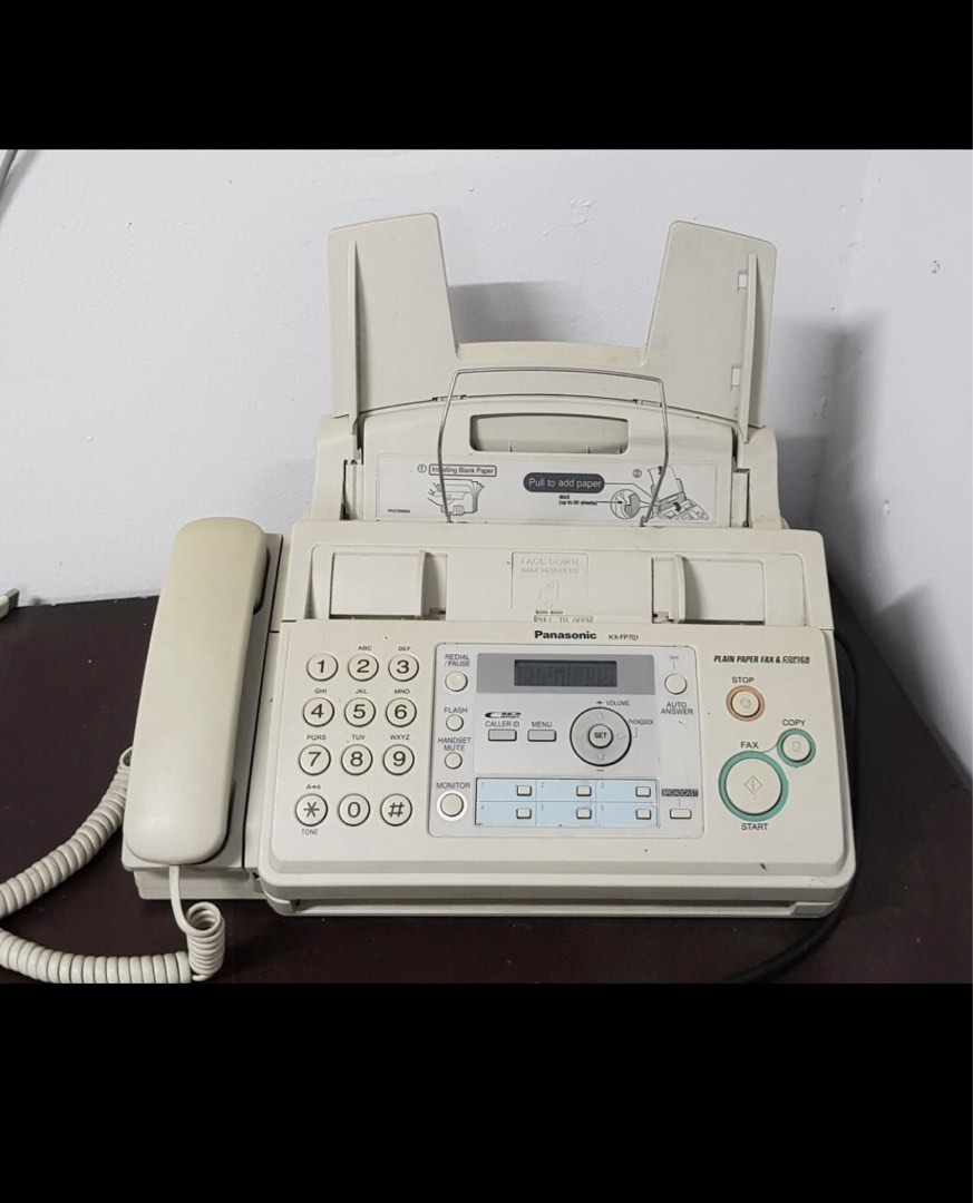 FAX PANASONIC KX- FP 701, Elektronik, Komputer, Lainnya di Carousell