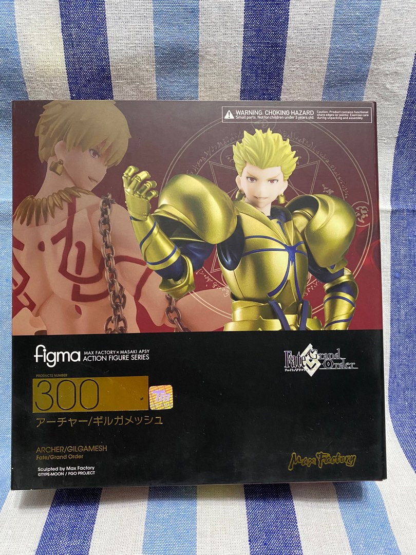 Figma 300 FGO 吉爾伽美什, 興趣及遊戲, 玩具 & 遊戲類 - Carousell