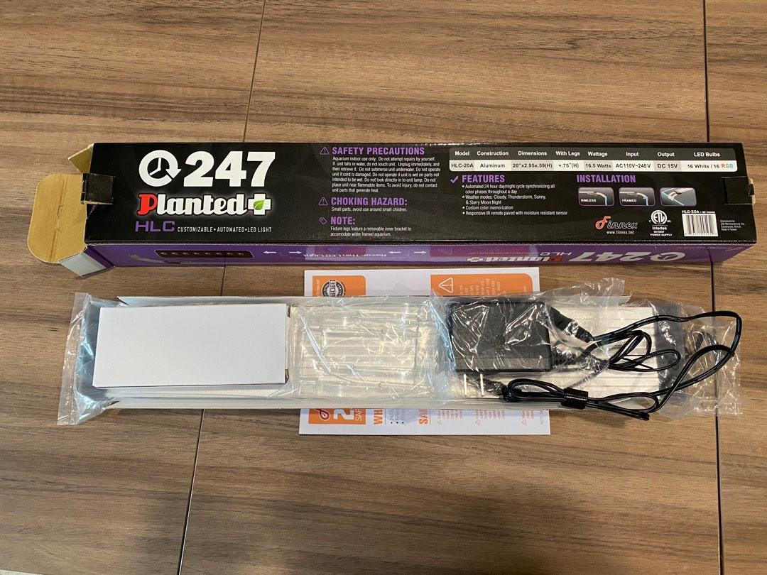 Finnex Planted+ 24/7 HLC Aquarium LED Light, Automated Full Spectrum ...