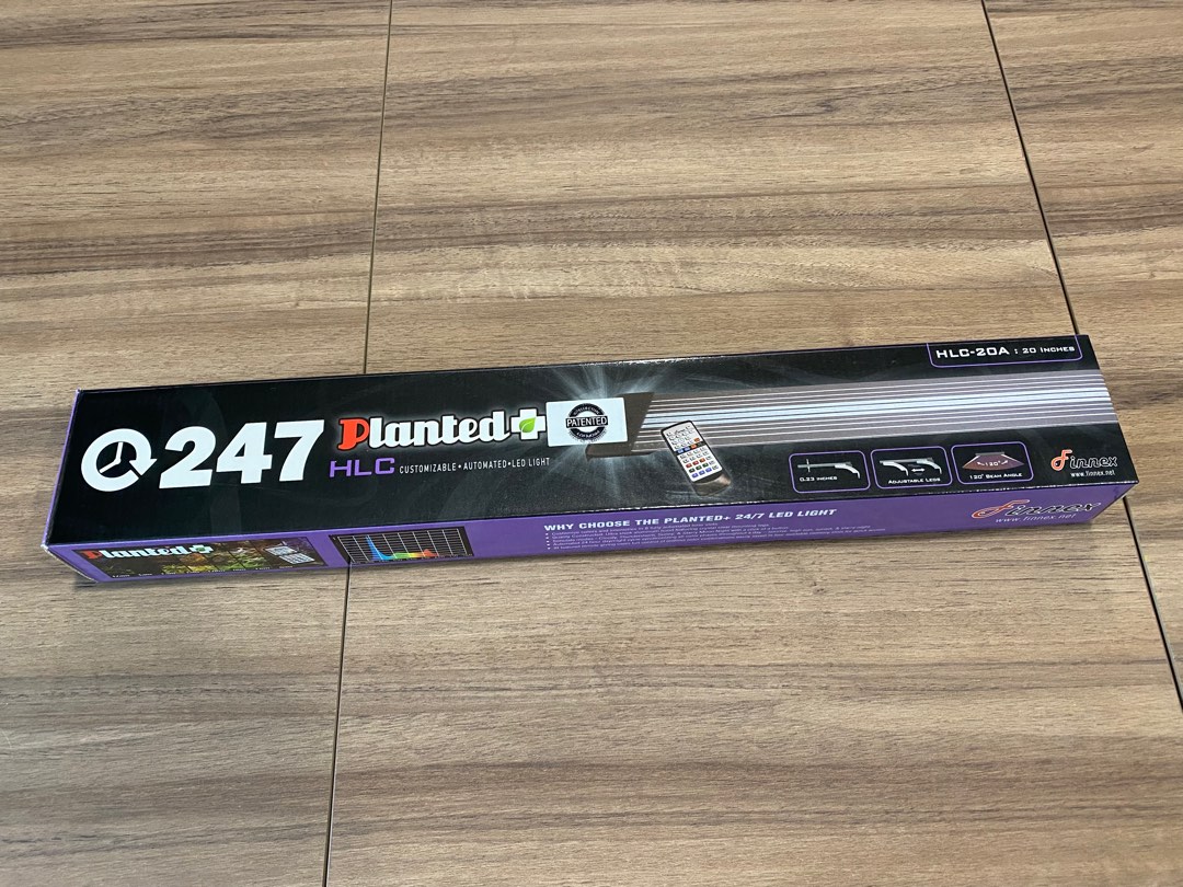 Finnex Planted+ 24/7 HLC Aquarium LED Light, Automated Full Spectrum ...