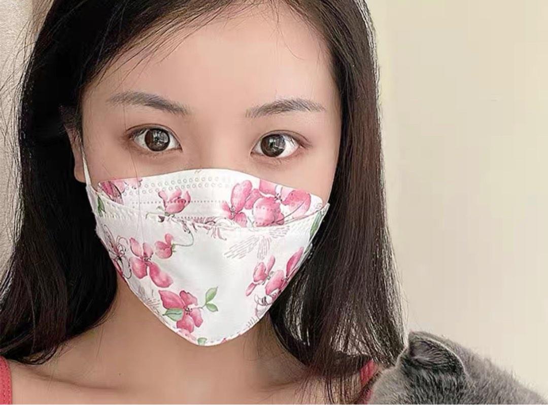 Fish mask KF94 mask cute mask cartoon mask 4ply mask filter mask ...