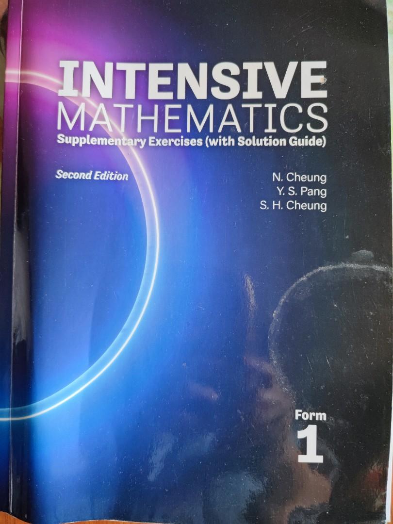 F 1 Intensive Mathematics Exercises with Solutions, 興趣及遊戲, 書本 & 文具, 教科書 ...