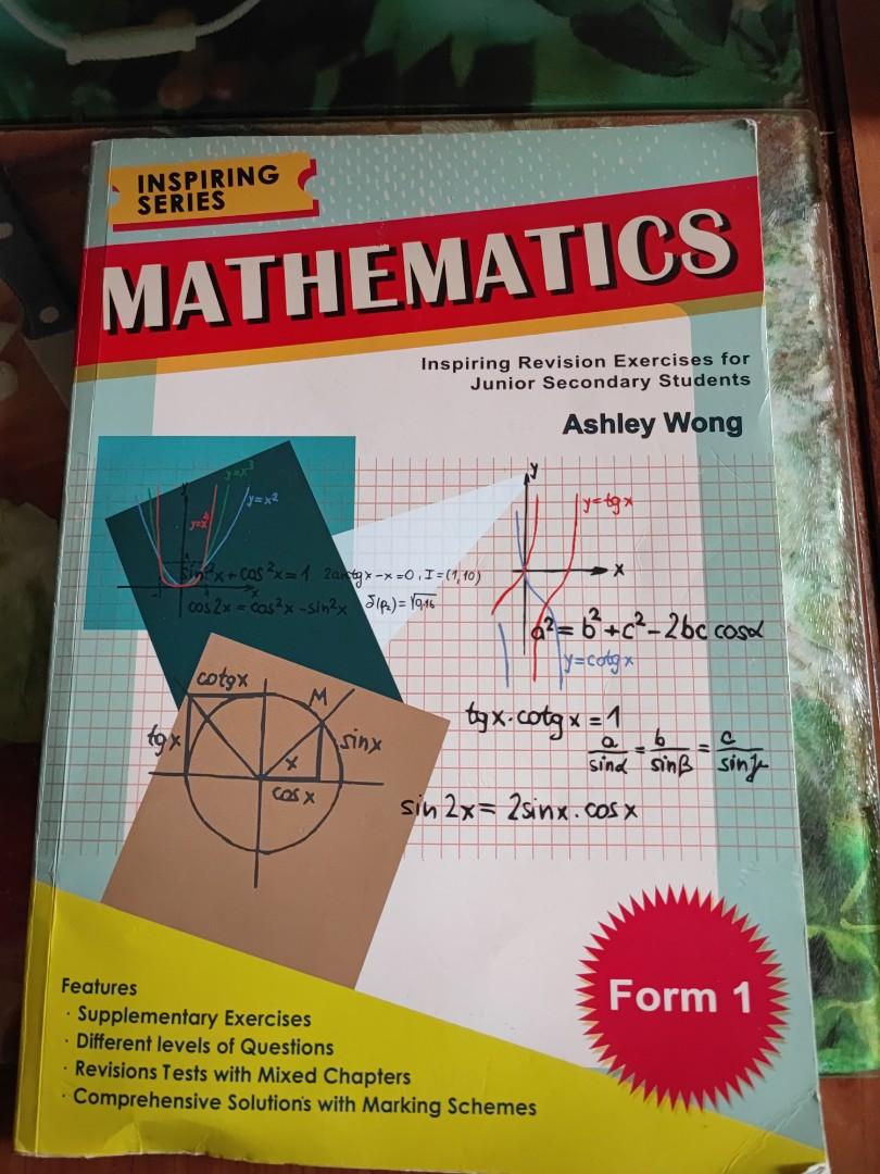 Form 1 Mathematics Exercises with Solutions, 興趣及遊戲, 書本 & 文具, 教科書 ...
