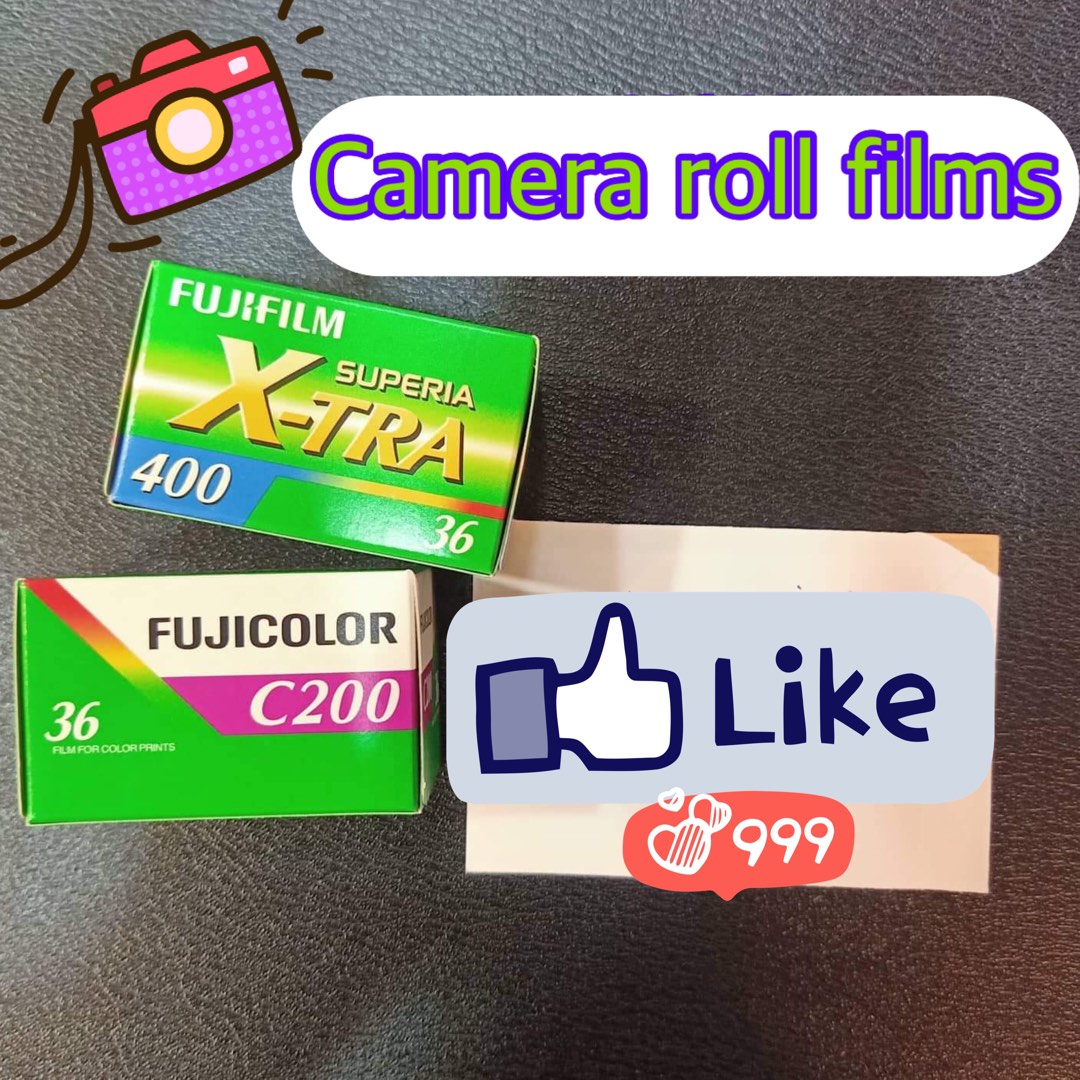 Fuji camera rolls, Photography, Cameras on Carousell