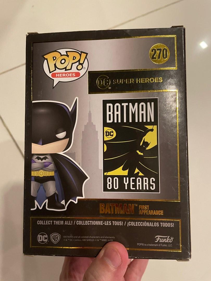 Funko Pop Batman First Appearance 270, Hobbies & Toys, Toys & Games on ...