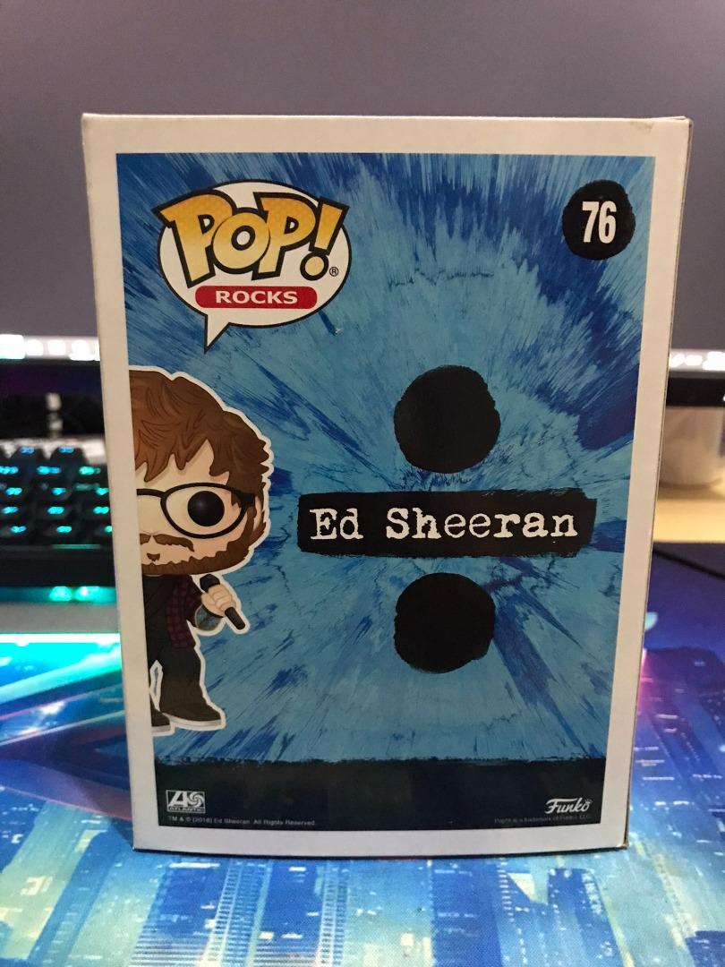 Funko Pop Ed Sheeran, Hobbies & Toys, Toys & Games on Carousell