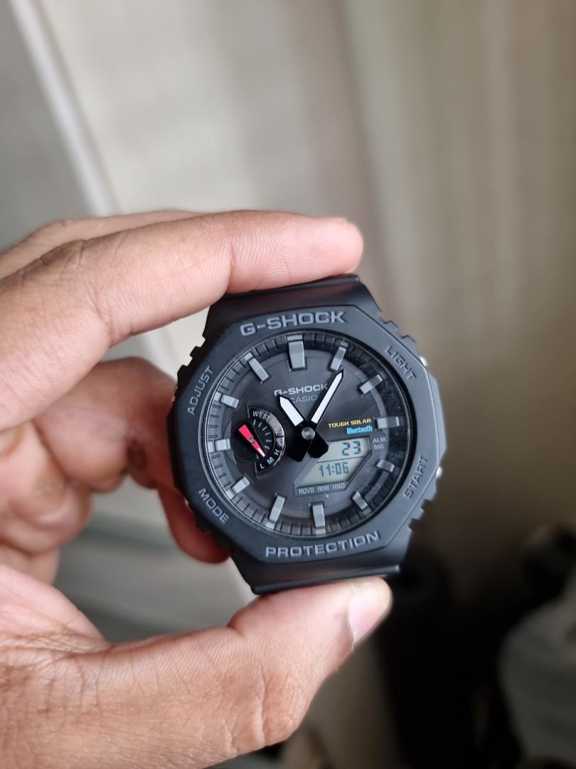 G- Shock GA-B2100-1A bluetooth analog, Luxury, Watches on Carousell