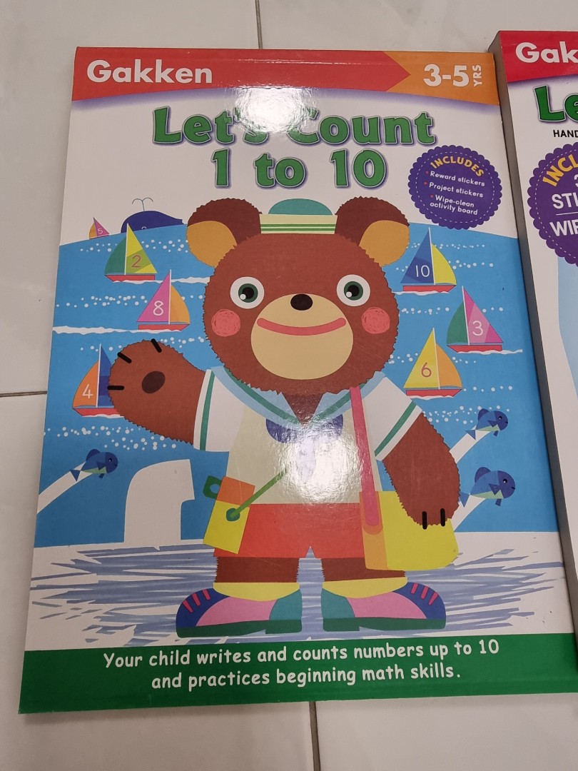GAKKEN 4 to 6 years old, Hobbies & Toys, Books & Magazines, Children's Books on Carousell