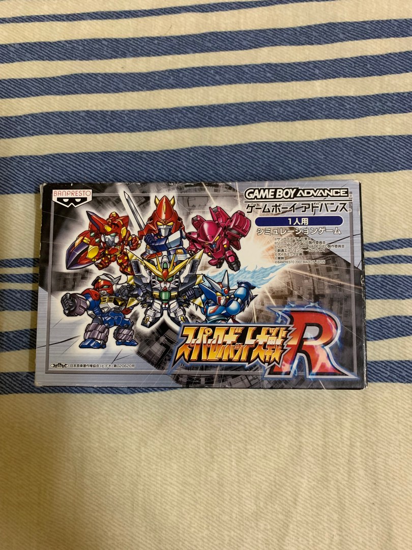 GAMEBOY ADVANCE SUPER ROBOT WAR R, Video Gaming, Video Game Consoles ...