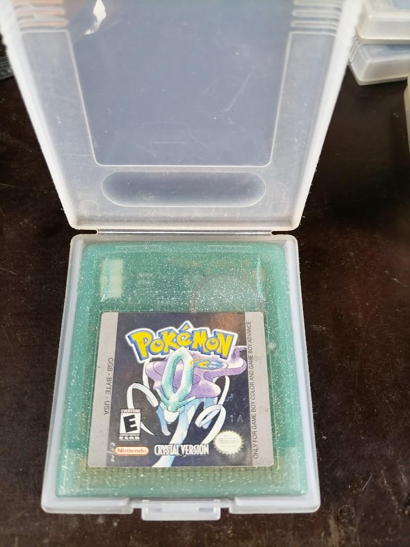 Gameboy Pokémon crystal US version original, Video Gaming, Video Games ...