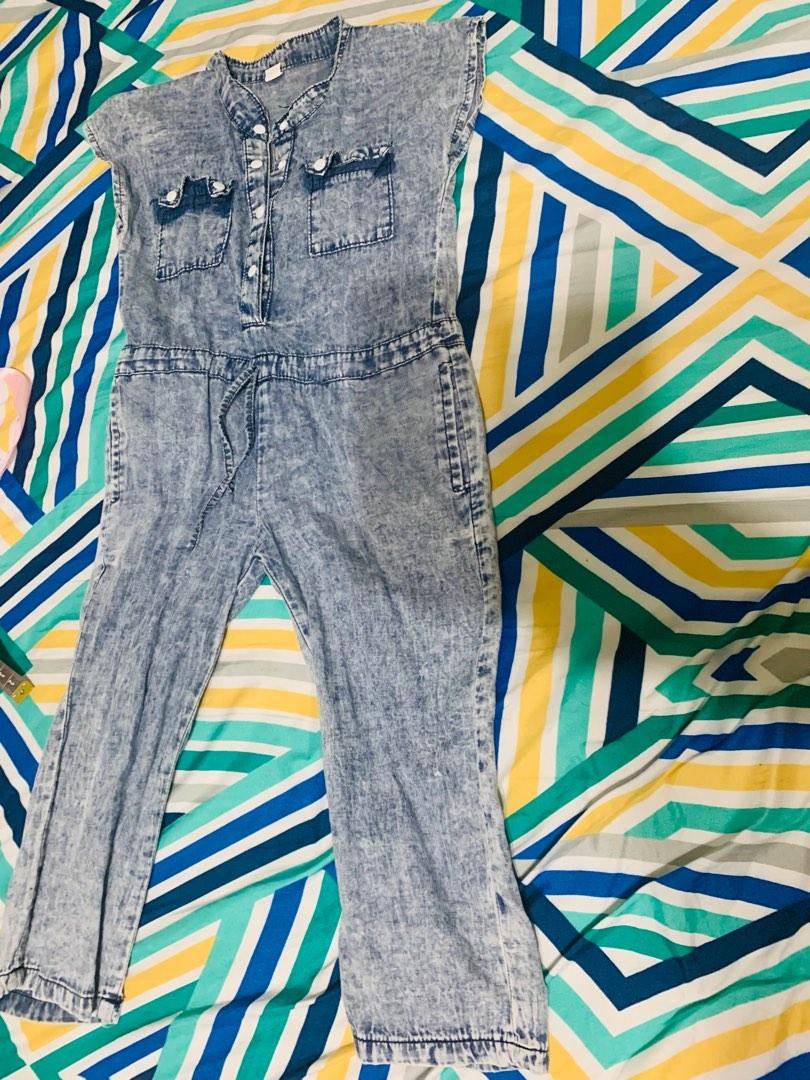 Girl jum suit, Babies & Kids, Babies & Kids Fashion on Carousell