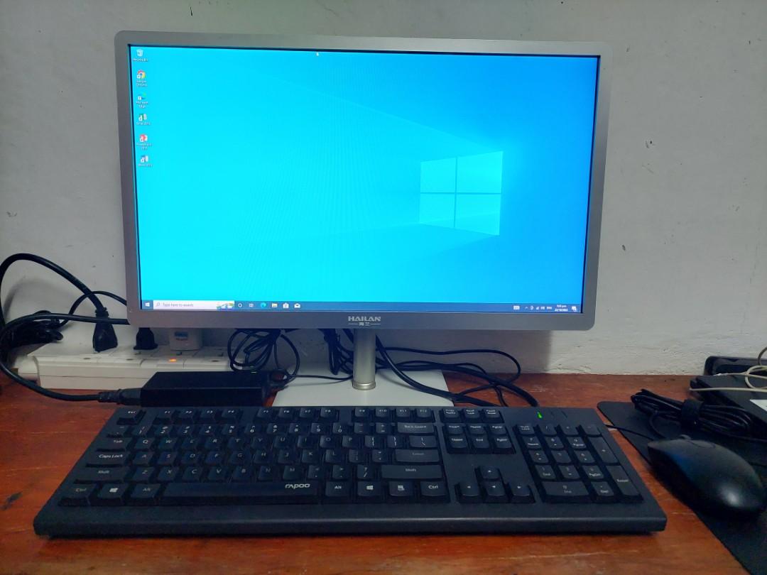 Hailan All In One PC i5 7th Gen 8GB Ram 120GB SSD 24 inches Full HD Widescreen, Computers & Tech ...