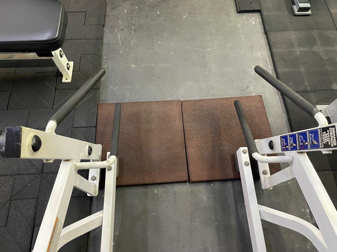 Hammer strength original squat deadlift lunges plate loaded gym, Sports ...