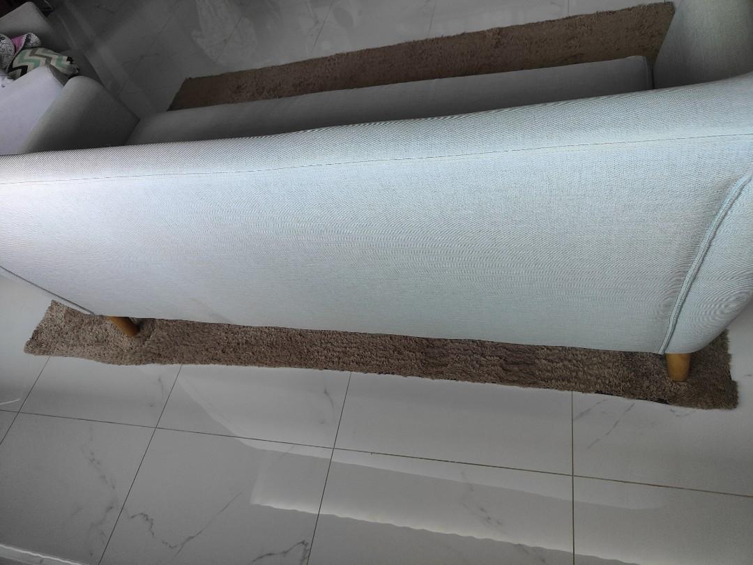 Hip van sofa like new Sofia 3 seater, Furniture & Home Living, Furniture, Sofas on Carousell