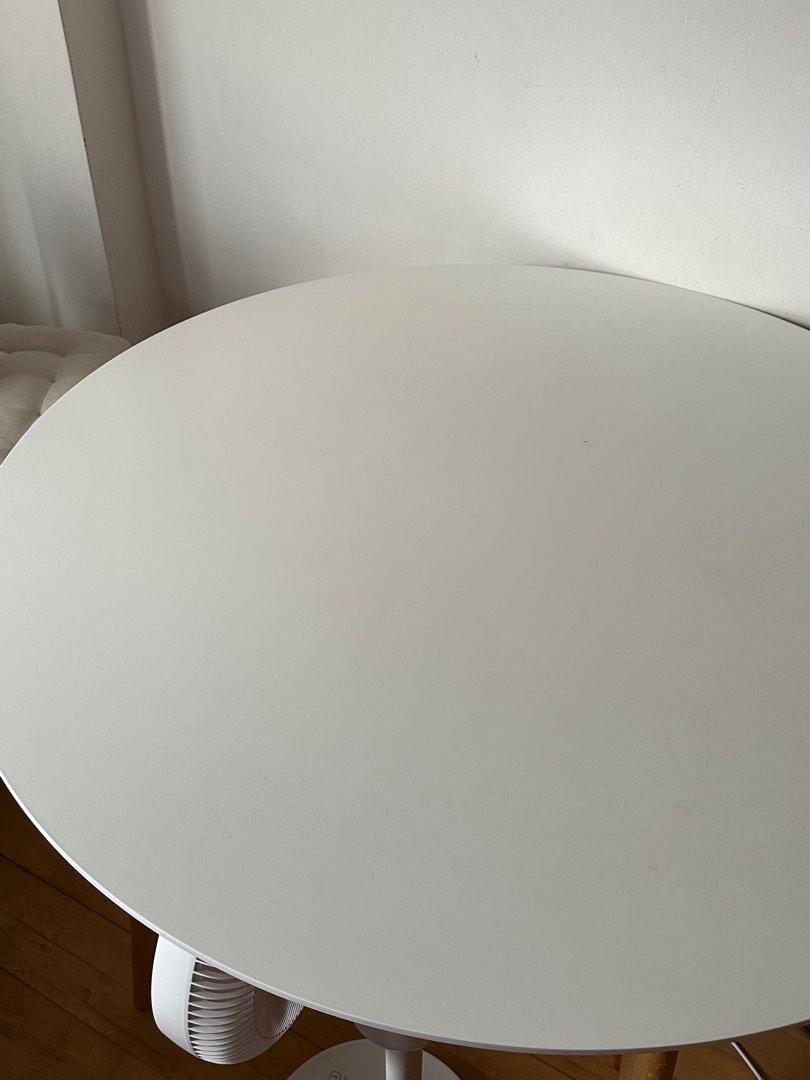 Hipvan Harold Round White and Oak Dining Table, Furniture & Home Living ...