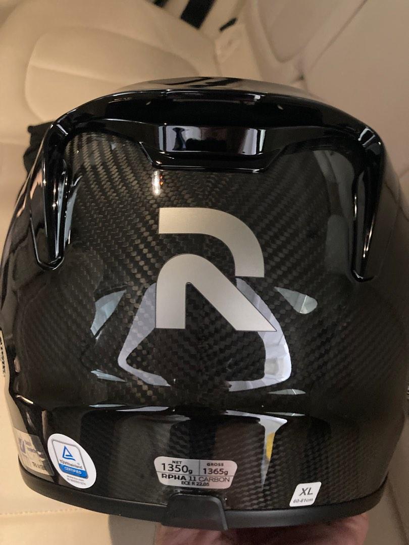 HJC RPHA 11 CARBON FIBER HELMET, Motorcycles, Motorcycle Apparel on ...