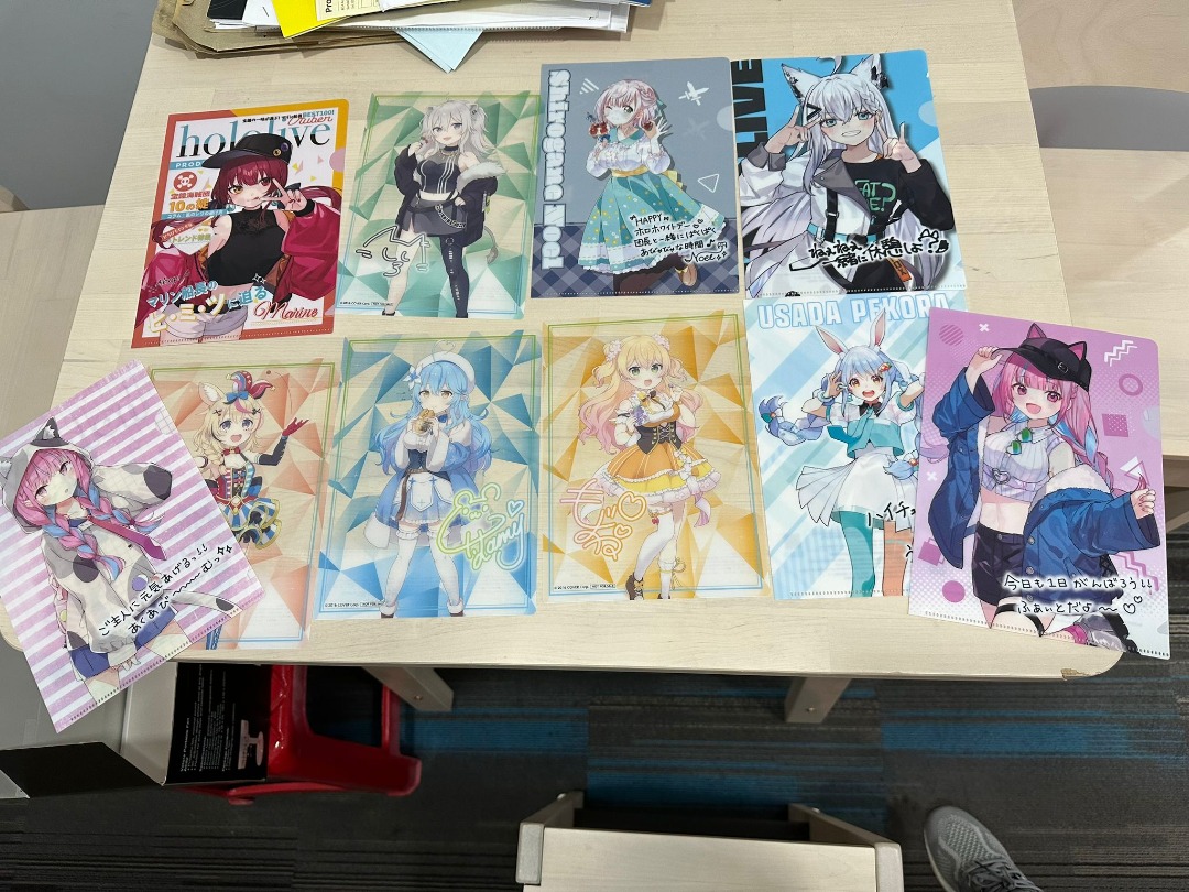 Hololive A5 Files, Hobbies & Toys, Memorabilia & Collectibles, J-pop on Carousell