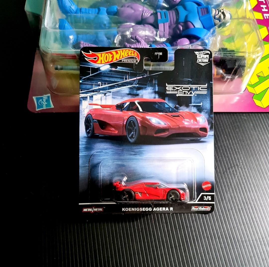 Hot Wheels Premium Exotic Envy Koenigsegg Agera R Hotwheels Die-Cast ...