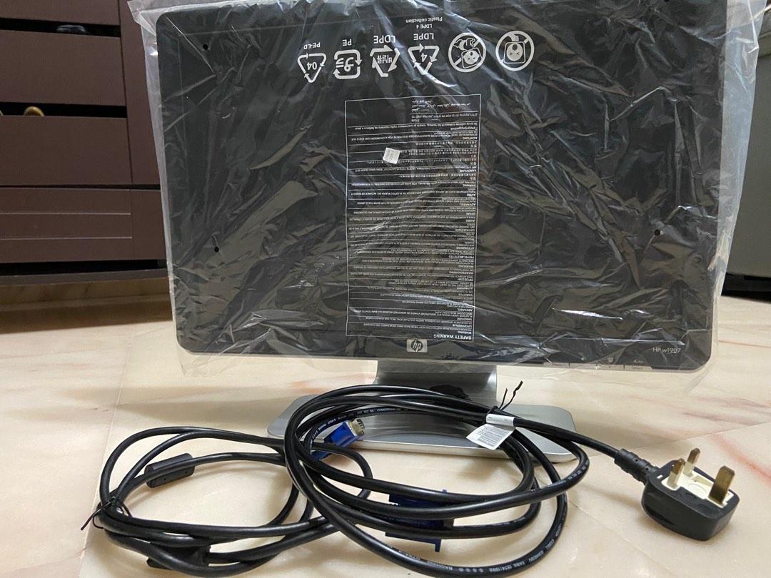 HP 19 inch LCD Monitor W1907, Computers & Tech, Desktops on Carousell