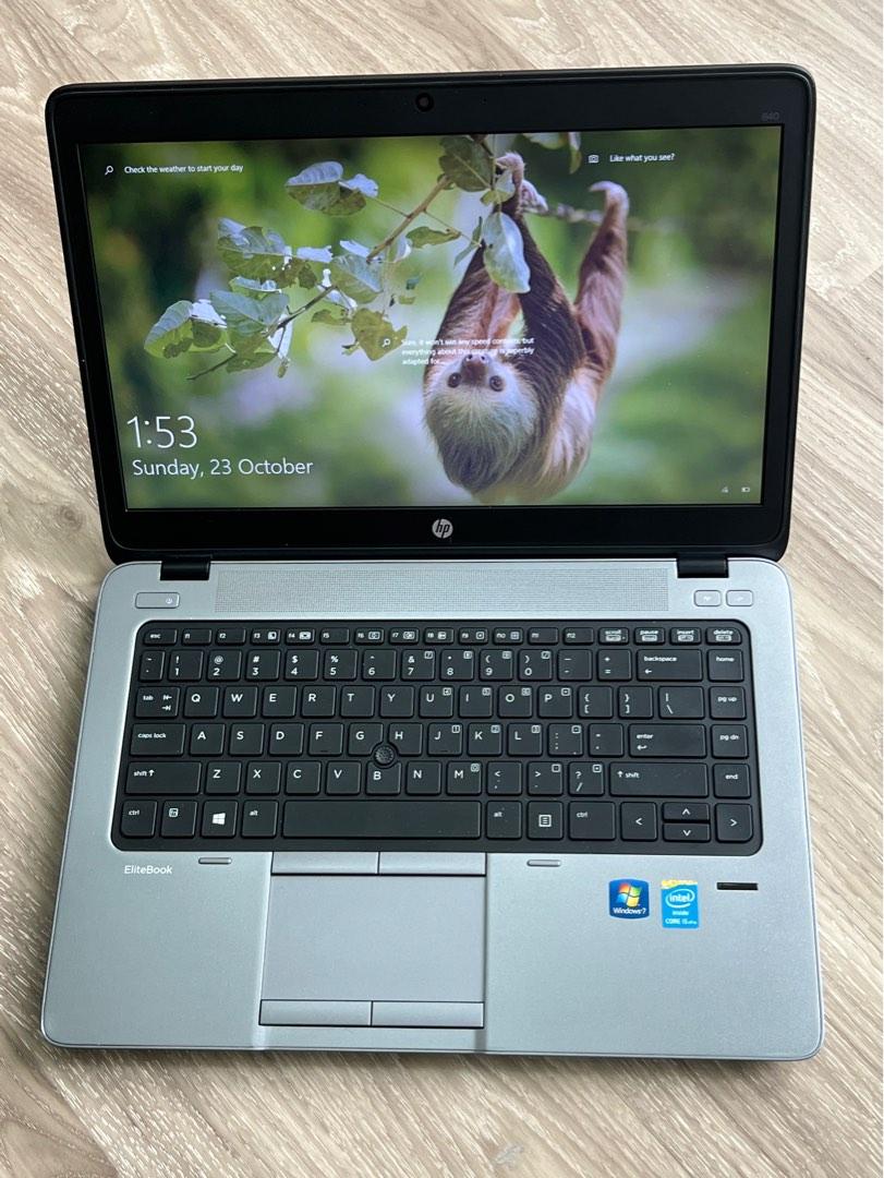 HP EliteBook 840 G1 laptop/ i5-4300U / 8GB RAM/ 256GB SSD / Windows 10 ...