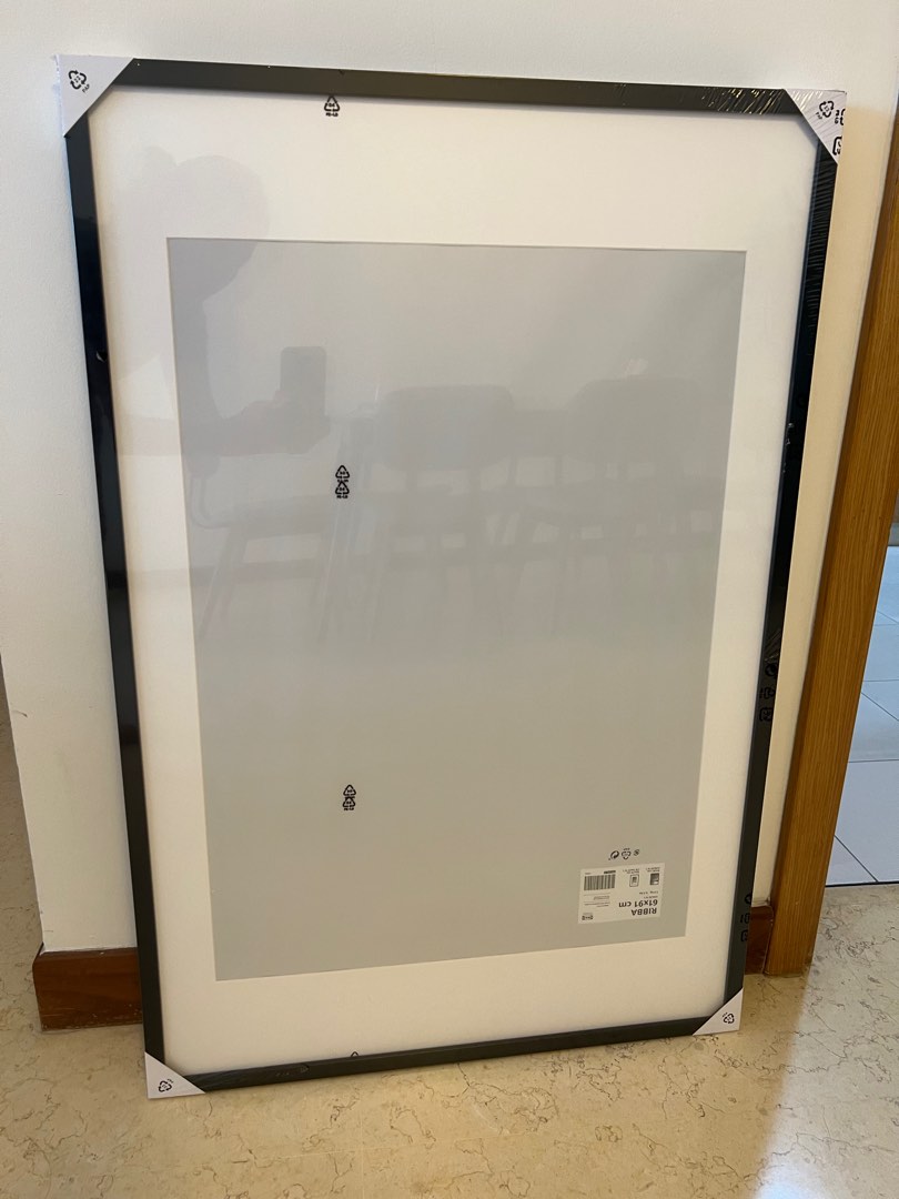 IKEA 61cm x 91cm frame (RIBBA), Furniture & Home Living, Home Decor ...