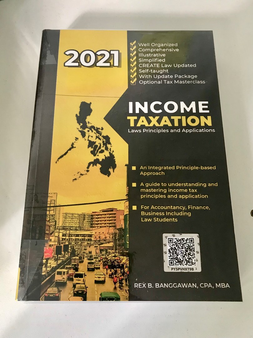 Income Taxation by Rex Banggawan (2021), Hobbies & Toys, Books ...
