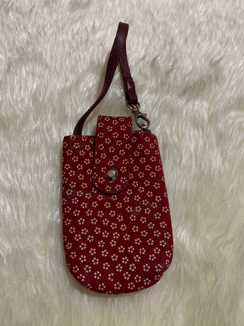 Inden-ya Sakura Pattern Deerskin, Women's Fashion, Bags & Wallets ...