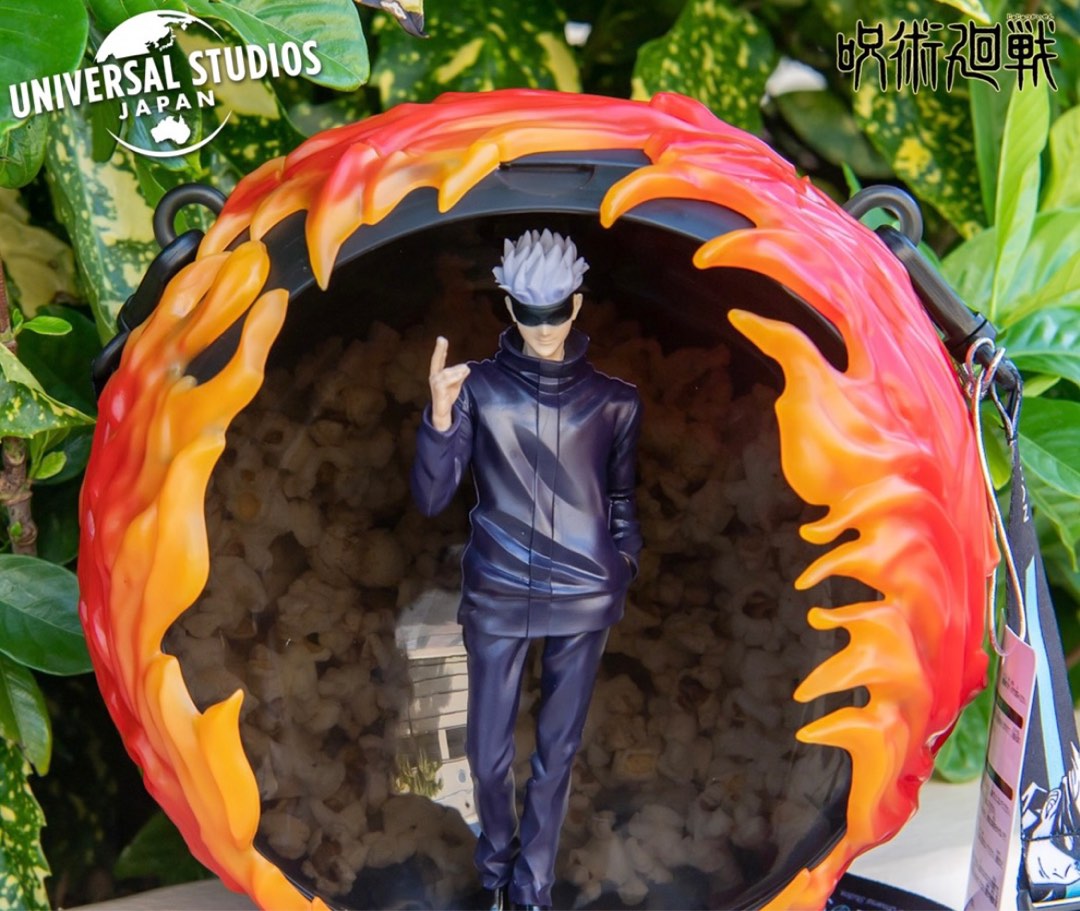 INSTOCK Satoru Gojo JJK jujutsu kaisen popcorn box figure figurine USJ ...