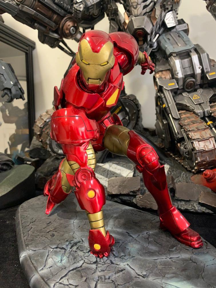 Ironman Comiquette exclusive sideshow xm prime 1, Hobbies & Toys, Toys ...