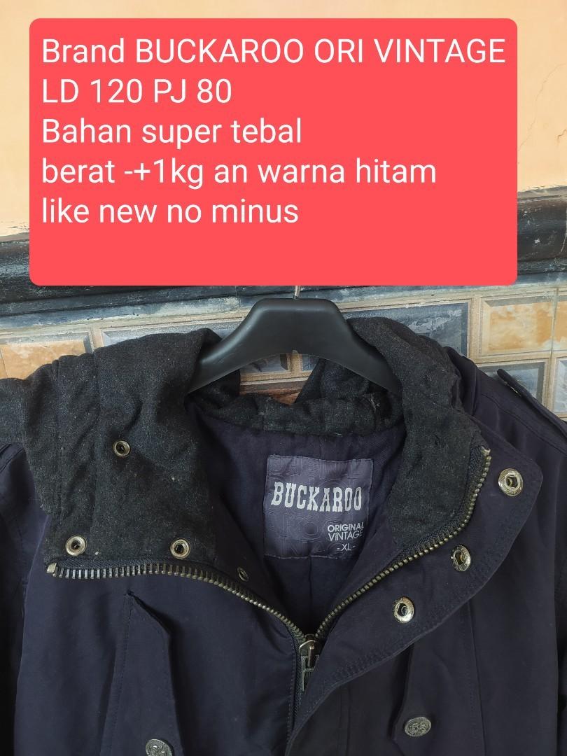 Jaket buckaroo, Fesyen Pria, Pakaian , Baju Luaran di Carousell