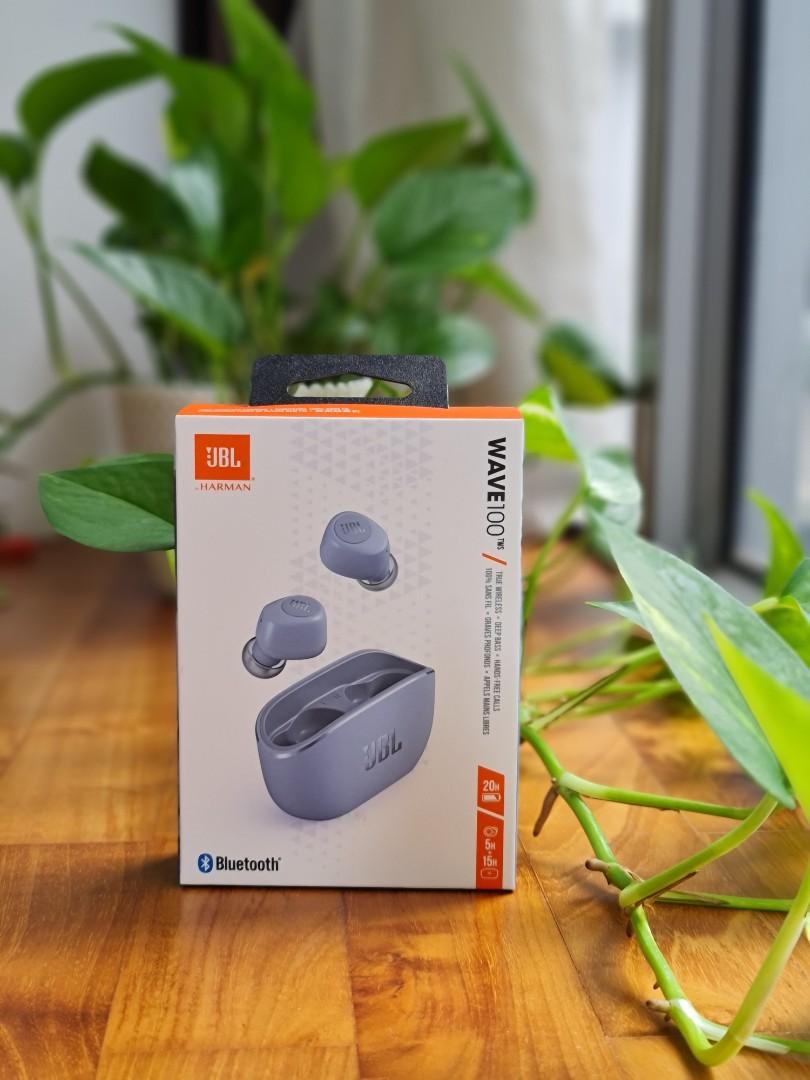 JBL Wave 100 Bluetooth True Wireless In-Ear Headphones, Audio ...