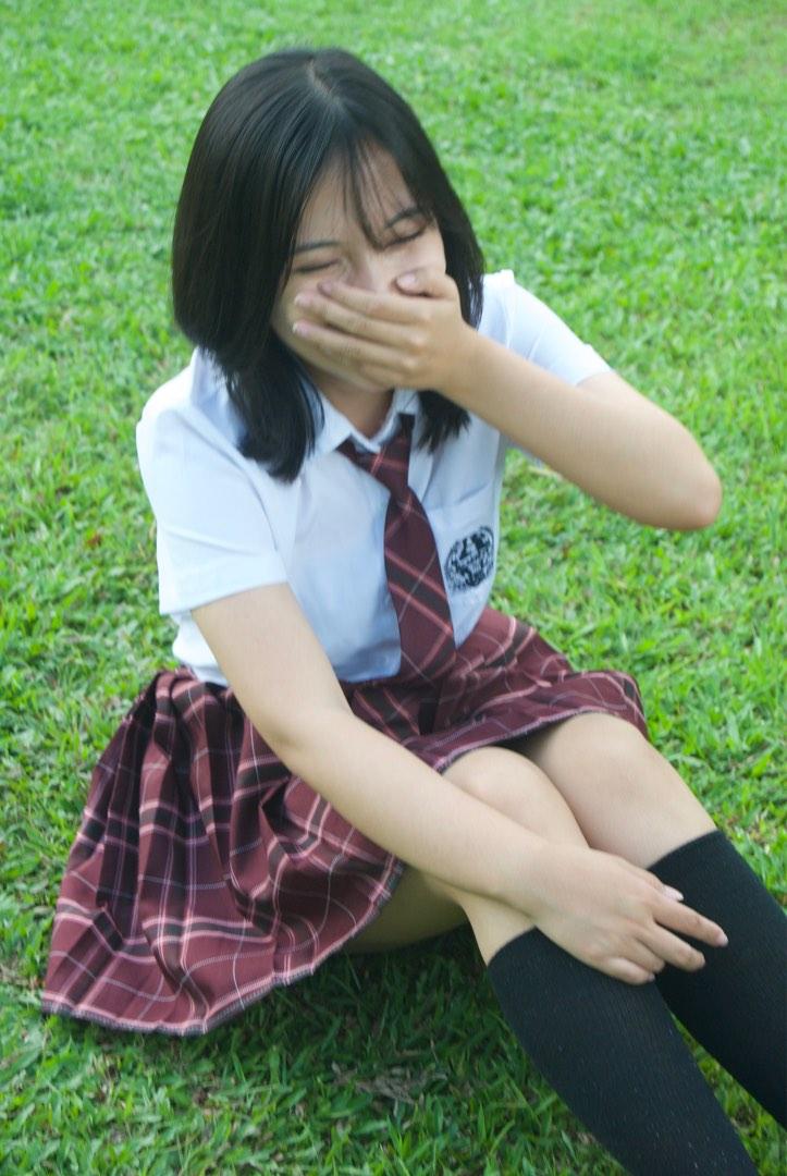 Jk uniform with ribbon,bow and coat, Women's Fashion, Dresses & Sets ...