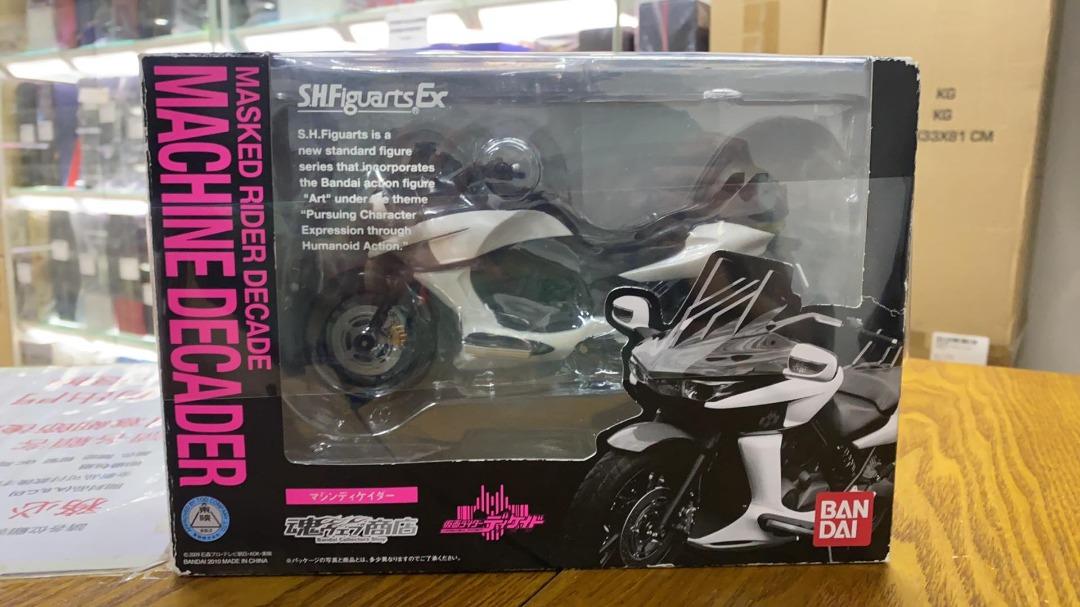 (JN)開封品 日版 Bandai SHF Shf Machine Decader Decade 幪面超人 帝騎 電單車 魂限電單車, 興趣及 ...
