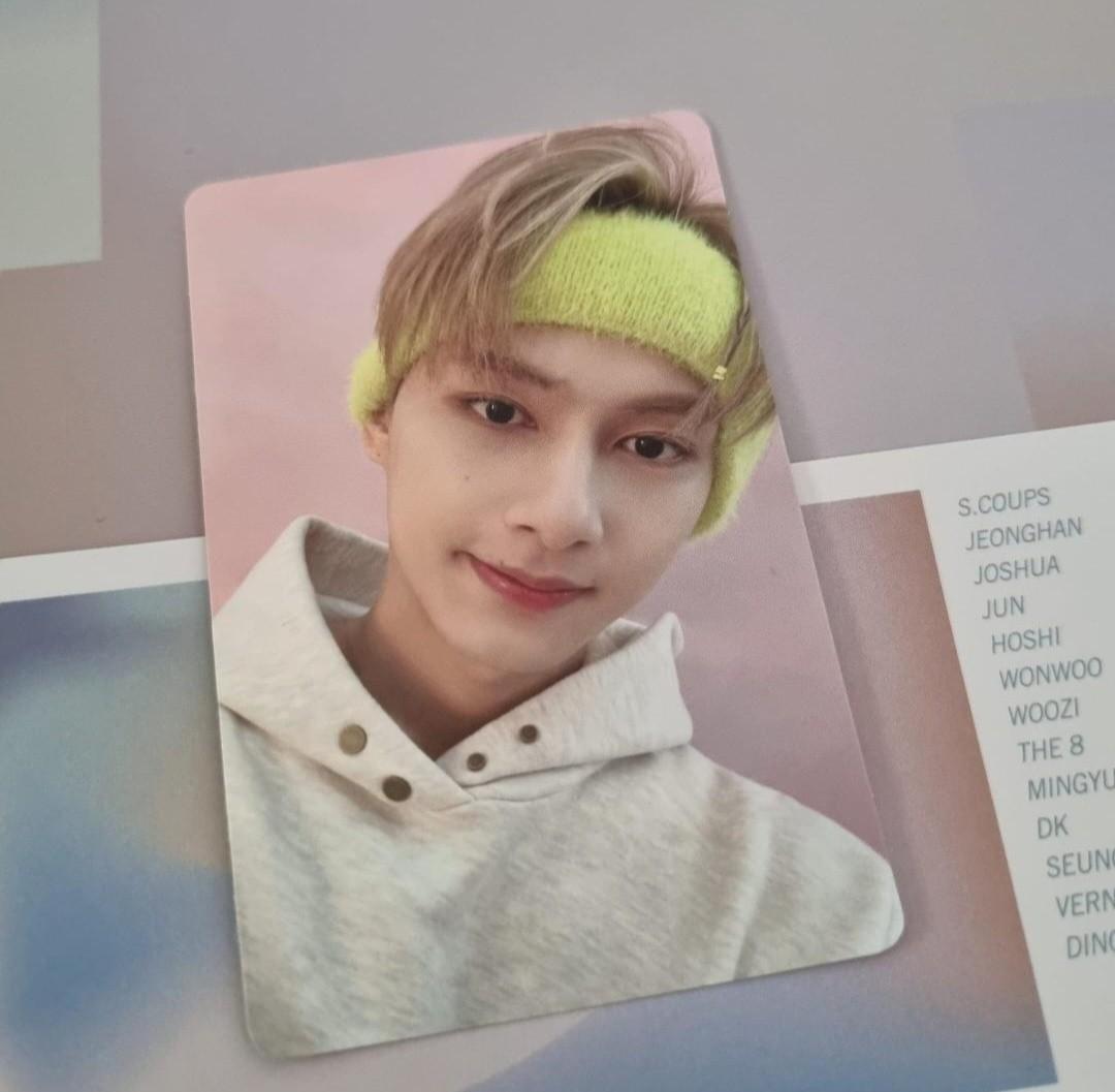 Jun Photocard x Seventeen Ai no Chikara Album (Carat Blu-ray Limited ...